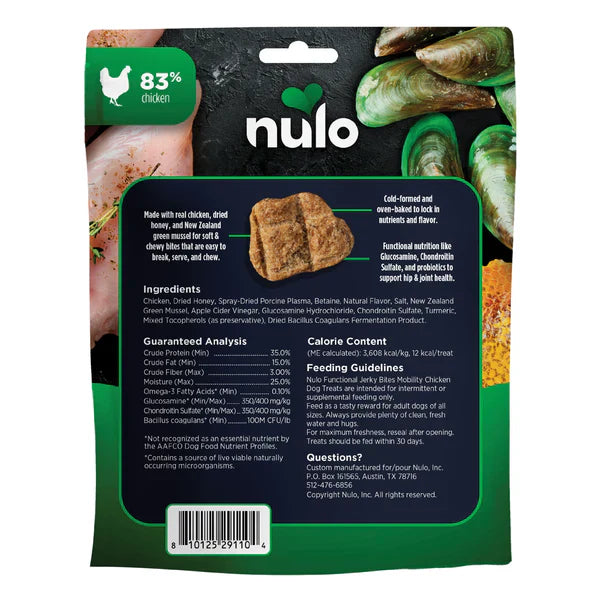 Nulo Functional Jerky Mobility Chicken Dog Treats - Howell, MI - Pet X Supplies & Tack