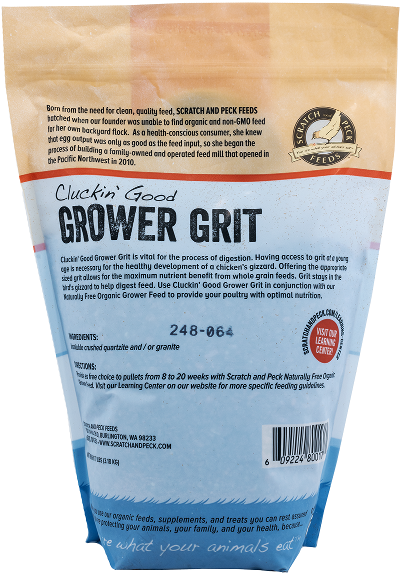 Scratch and Peck Feeds Cluckin’ Good Grower Grit - Howell, MI - Pet X ...