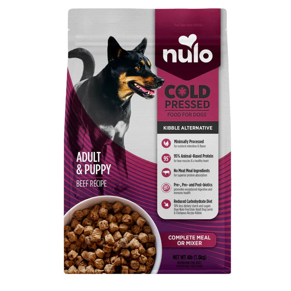 Nulo Cold Pressed Meals Beef Recipe - Howell, MI - Pet X Supplies & Tack