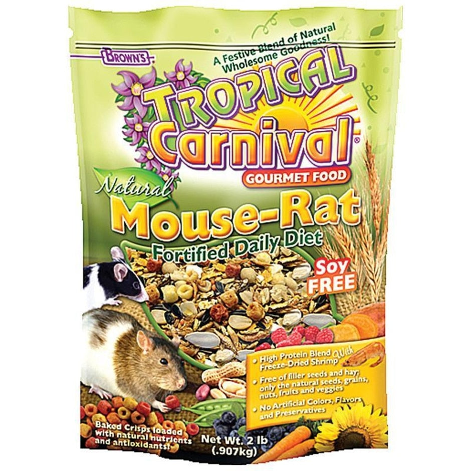 TROPICAL CARNIVAL NATURAL MOUSE AND RAT FOOD - Howell, MI - Pet X ...