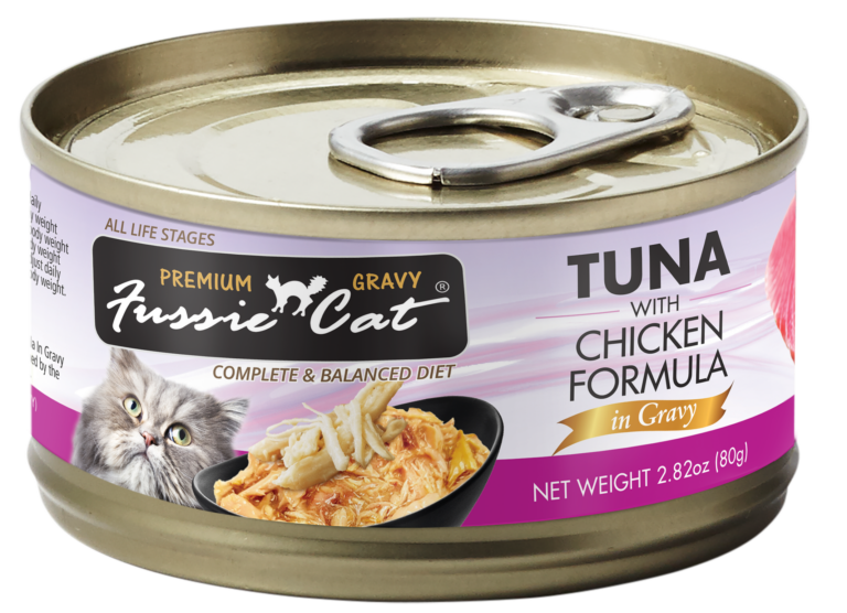 Fussie Cat Tuna with Chicken Formula in Gravy Cat Food - Howell, MI ...