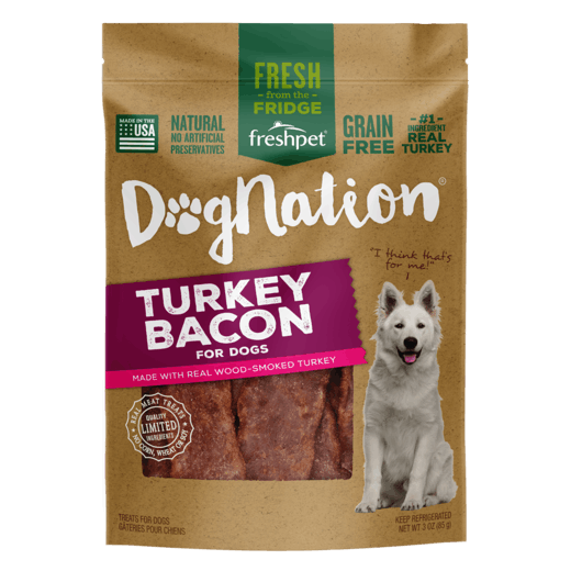 Freshpet DogNation Turkey Bacon Treats for Dogs - Howell, MI - Pet X ...