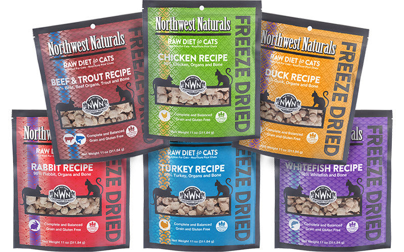 Northwest Naturals Freeze Dried Cat Nibbles Rabbit Recipe for Cats ...
