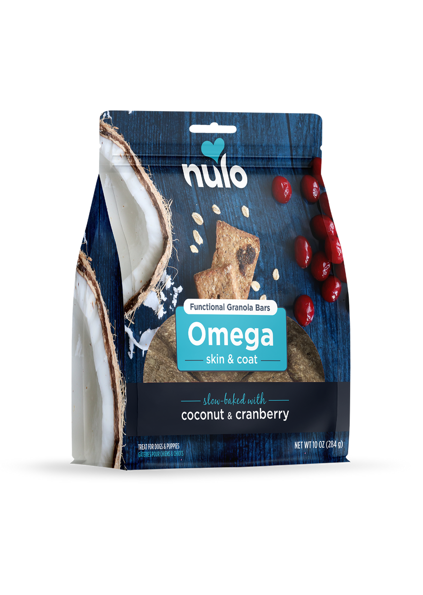 Nulo Omega Skin & Coat Functional Granola Bars For Dogs - Howell, MI ...