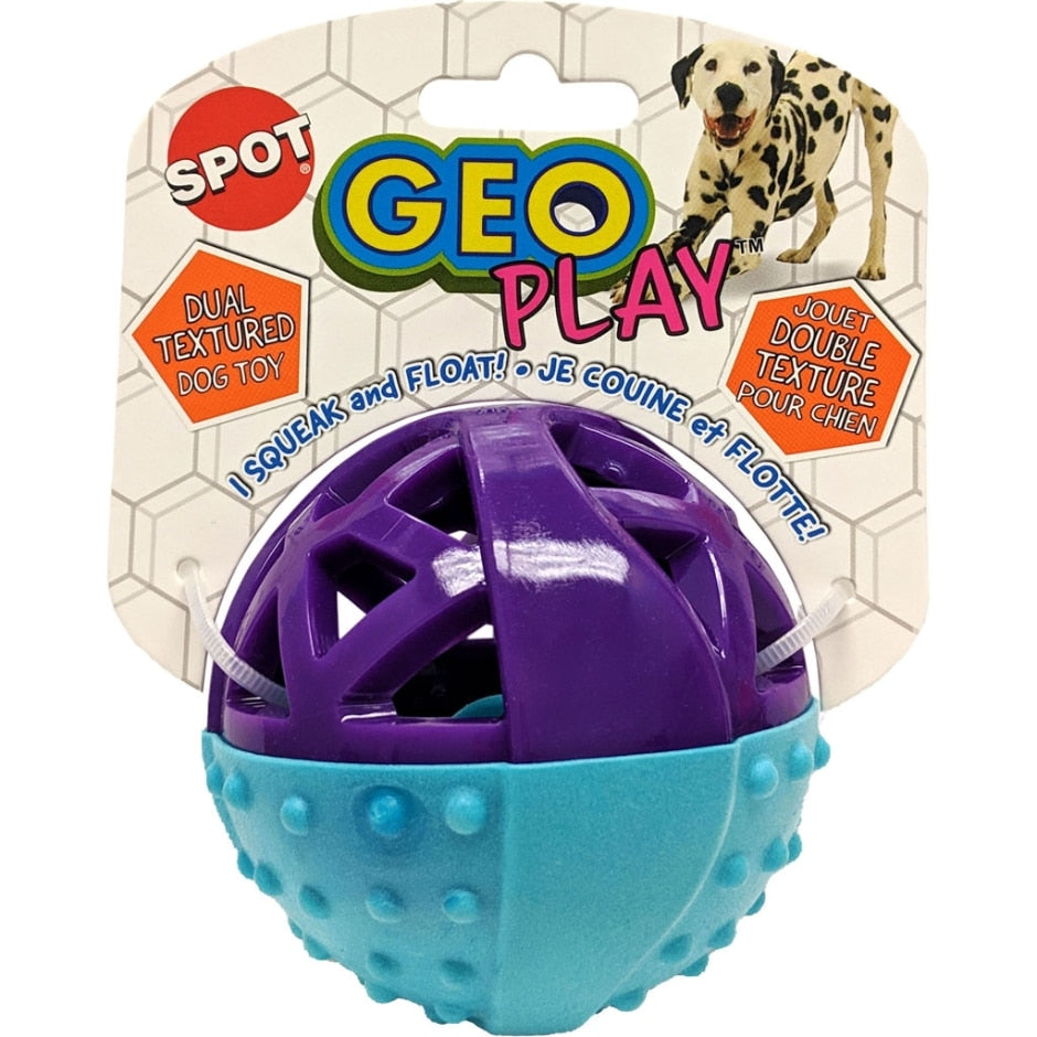 SPOT GEO PLAY DUAL TEXTURE BALL - Howell, MI - Pet X Supplies & Tack